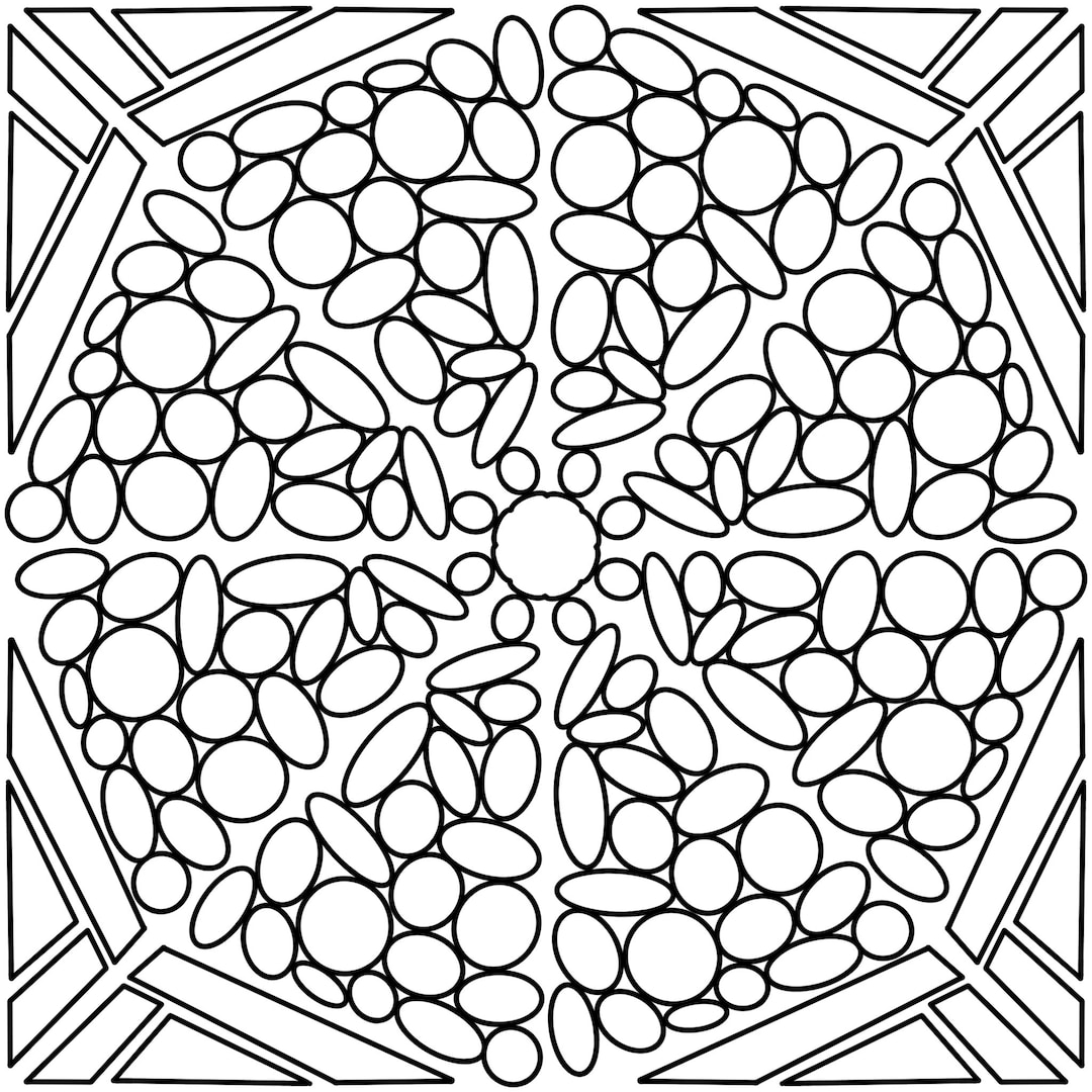 Downloadable and Printable Coloring Page or Template for Adults and ...