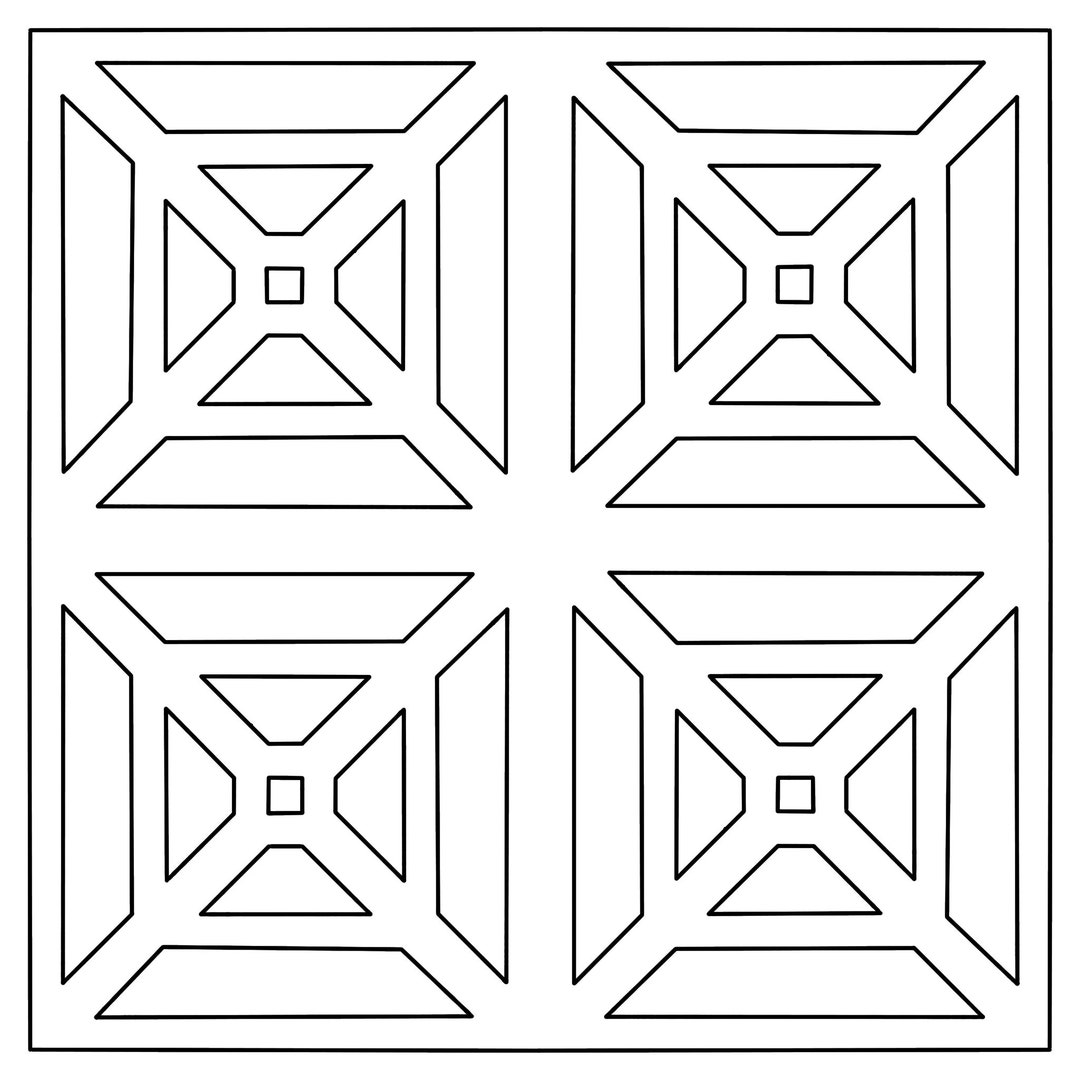 Downloadable and Printable Coloring Page or Template for Adults and ...