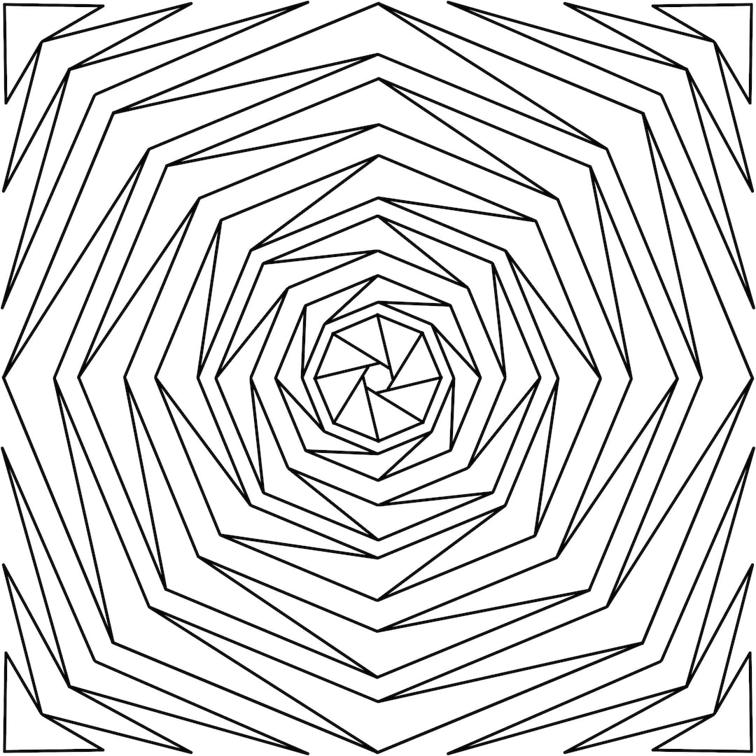 Downloadable and Printable Coloring Page for Adults and Kids - Etsy