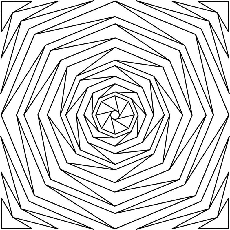 Downloadable and Printable Coloring Page for Adults and Kids - Etsy