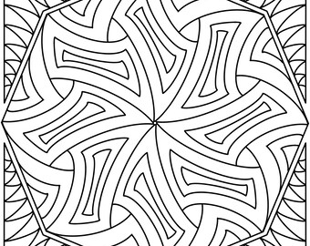 Downloadable and Printable Coloring Page - Etsy