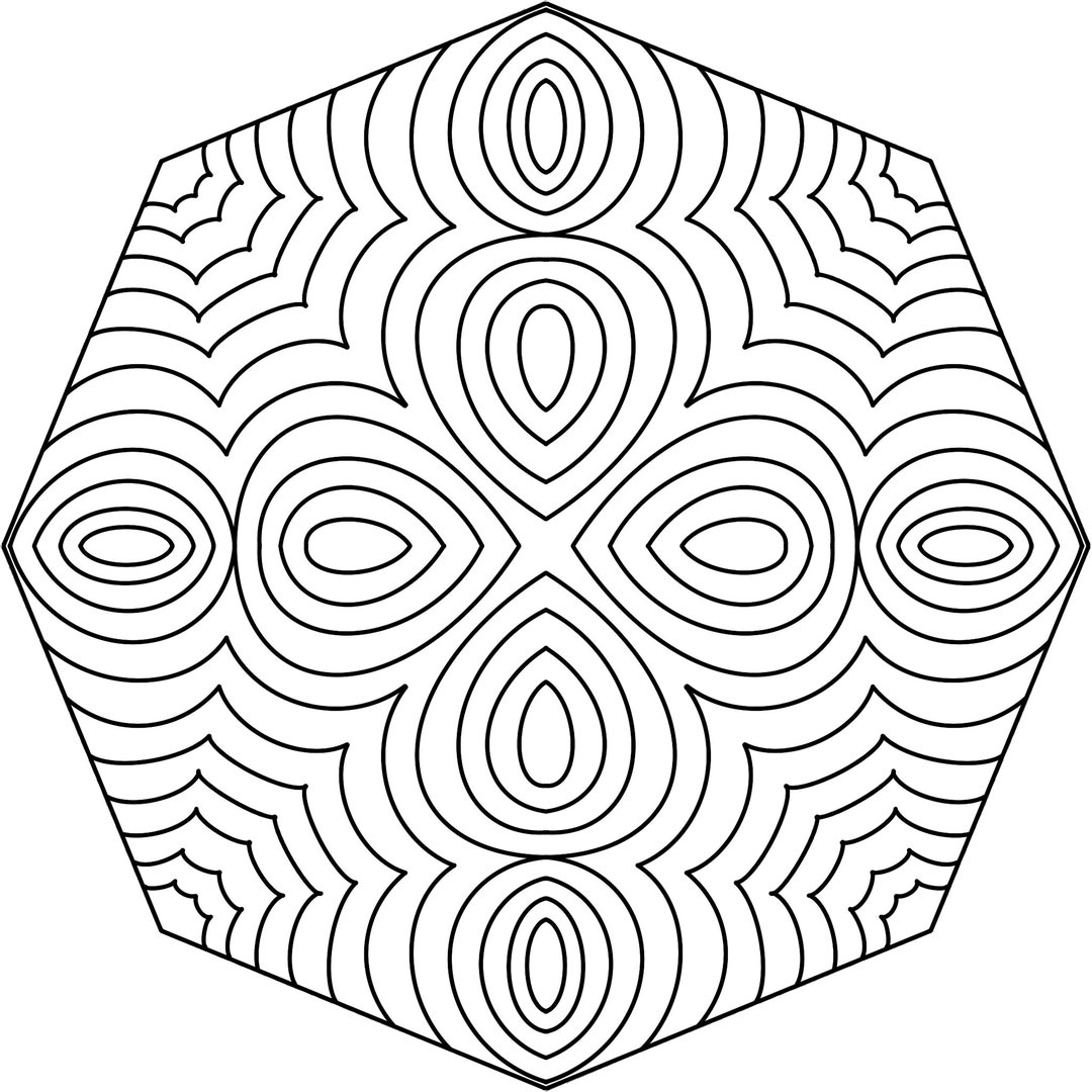 Downloadable and Printable Coloring Page - Etsy