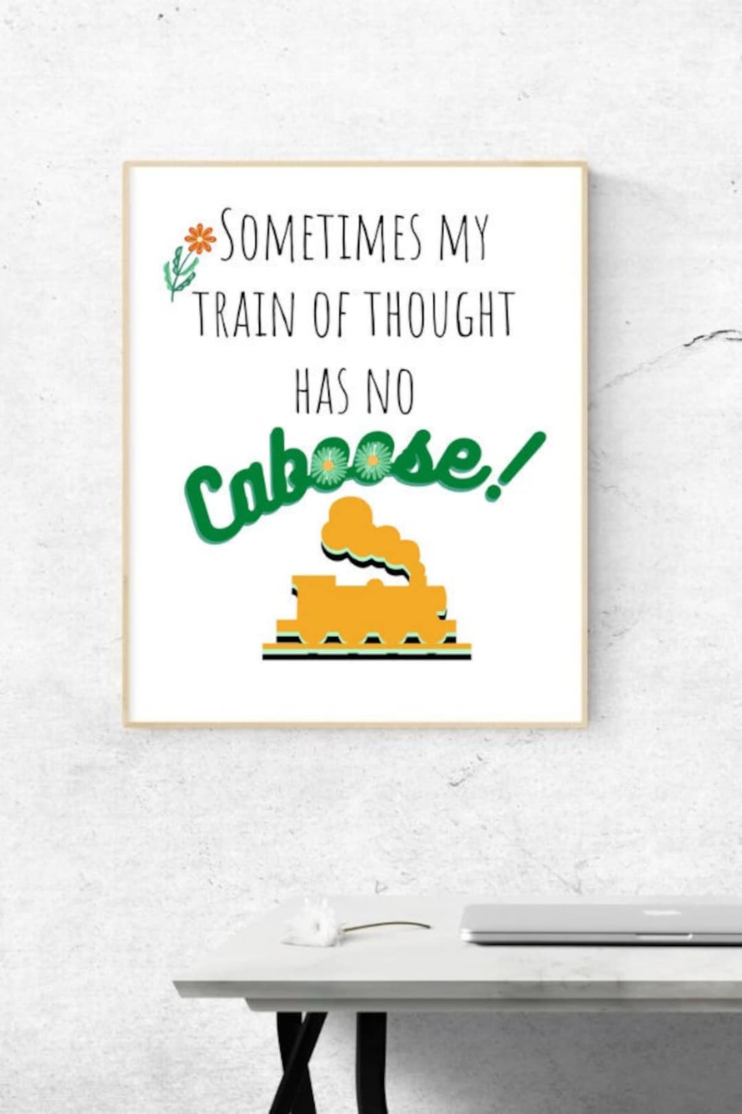 Funny Printable Wall Decor or Desk Frame for Home or Office Sometimes ...