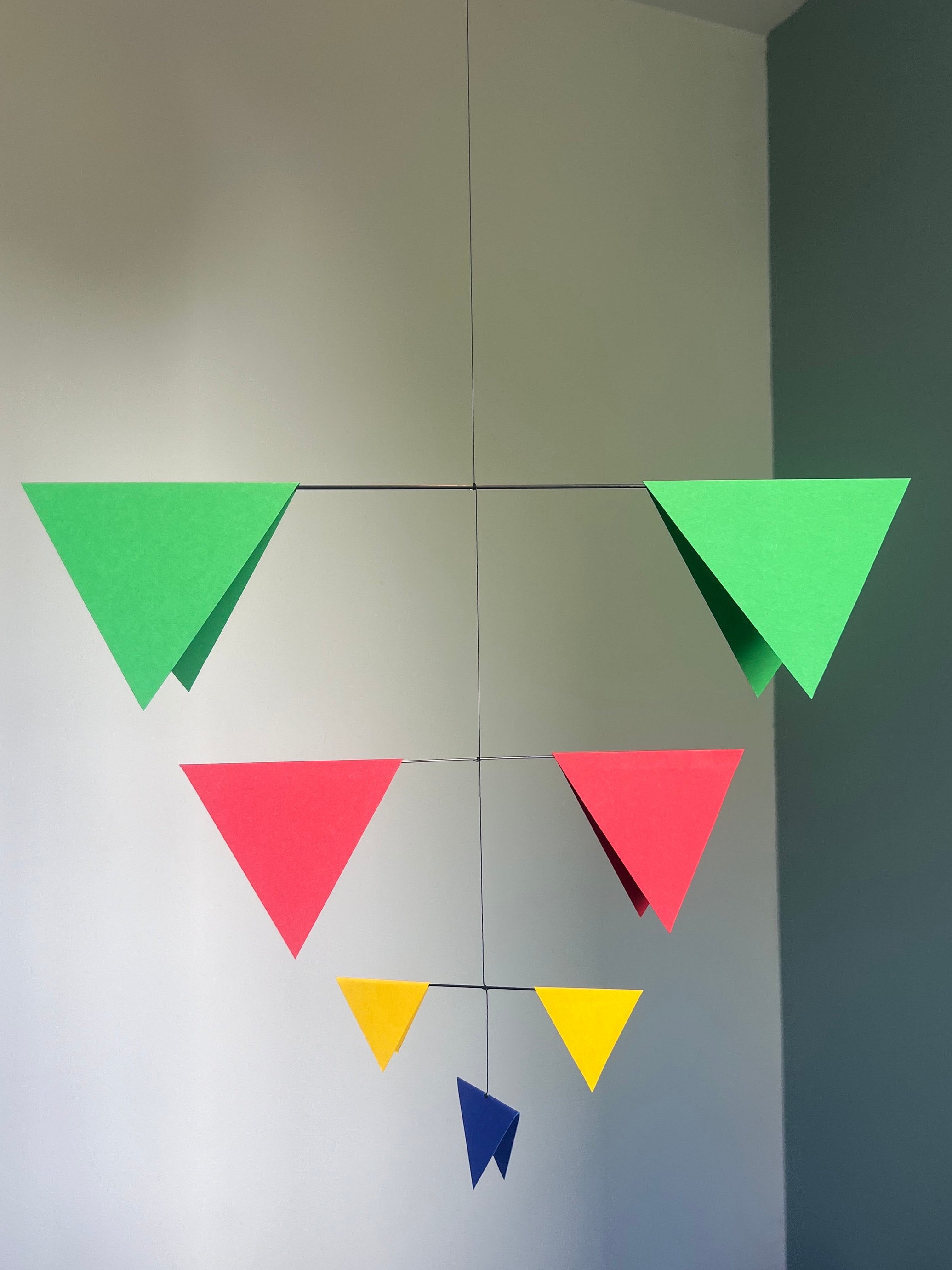 Mobile Primary Three Side Polygon mid Century Hand Made in France ...