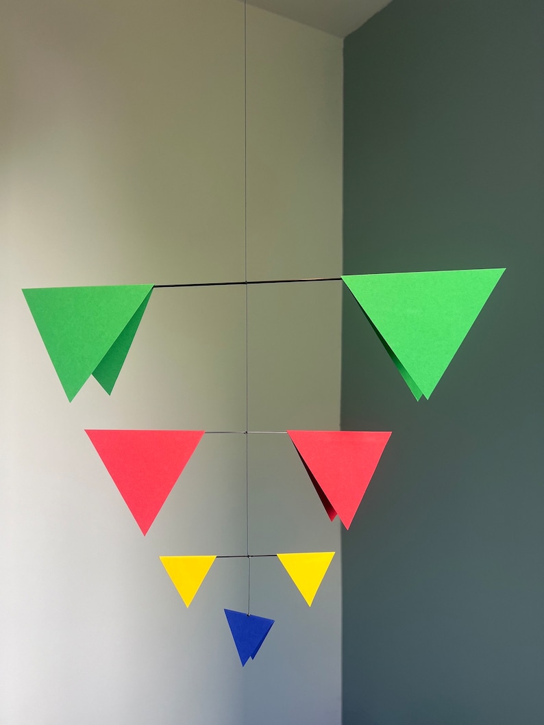 Mobile - Primary Three Side Polygon -mid Century- Hand Made in France ...