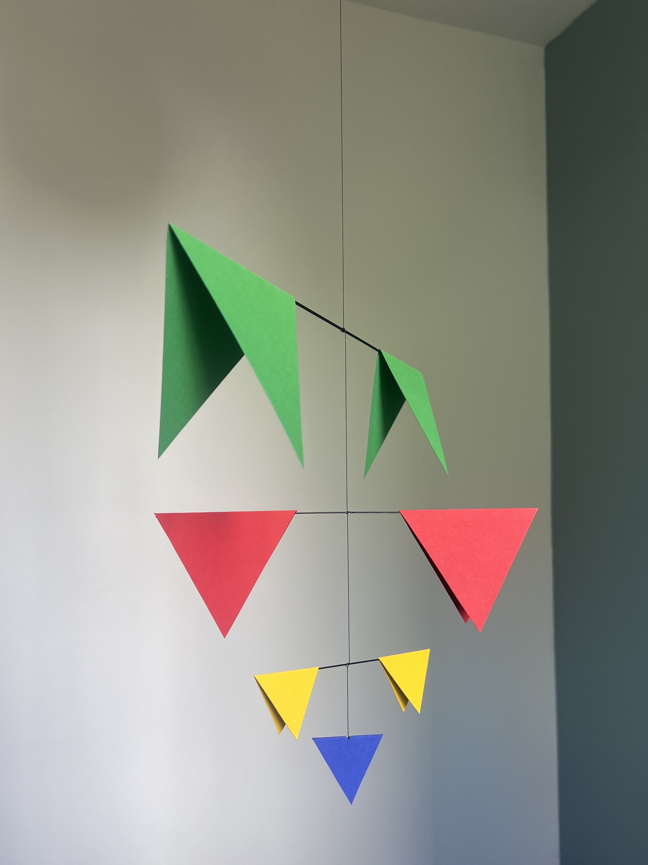 Mobile Primary Three Side Polygon mid Century Hand Made in France ...