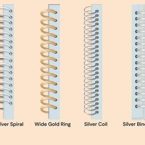 COILS & SPINES for Digital Planners | DIY Planner, Calendar, Journal ...