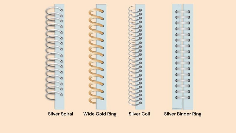 COILS & SPINES for Digital Planners | DIY Planner, Calendar, Journal ...