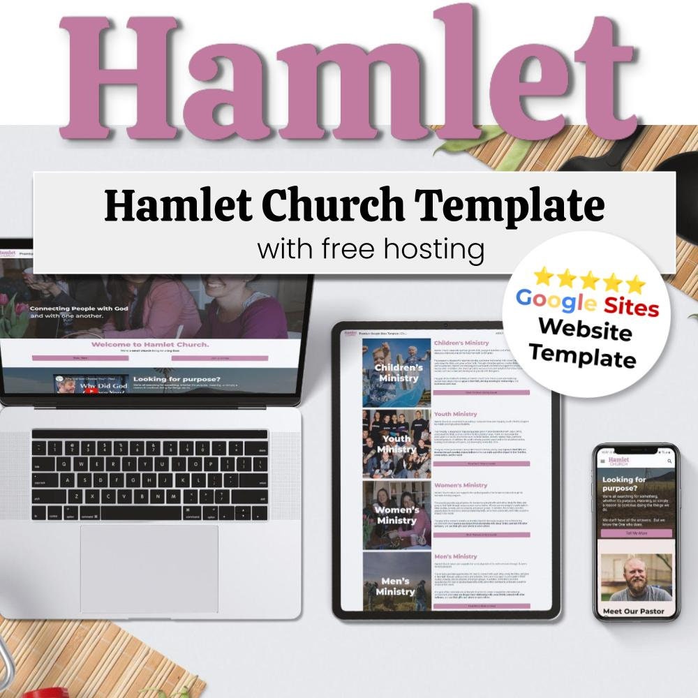 Church Website Template for Church, Synagogue, Temple, Chapel, Charity ...