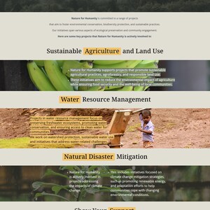 NON-PROFIT | Charity | Environmental Organization | Nature Based ...
