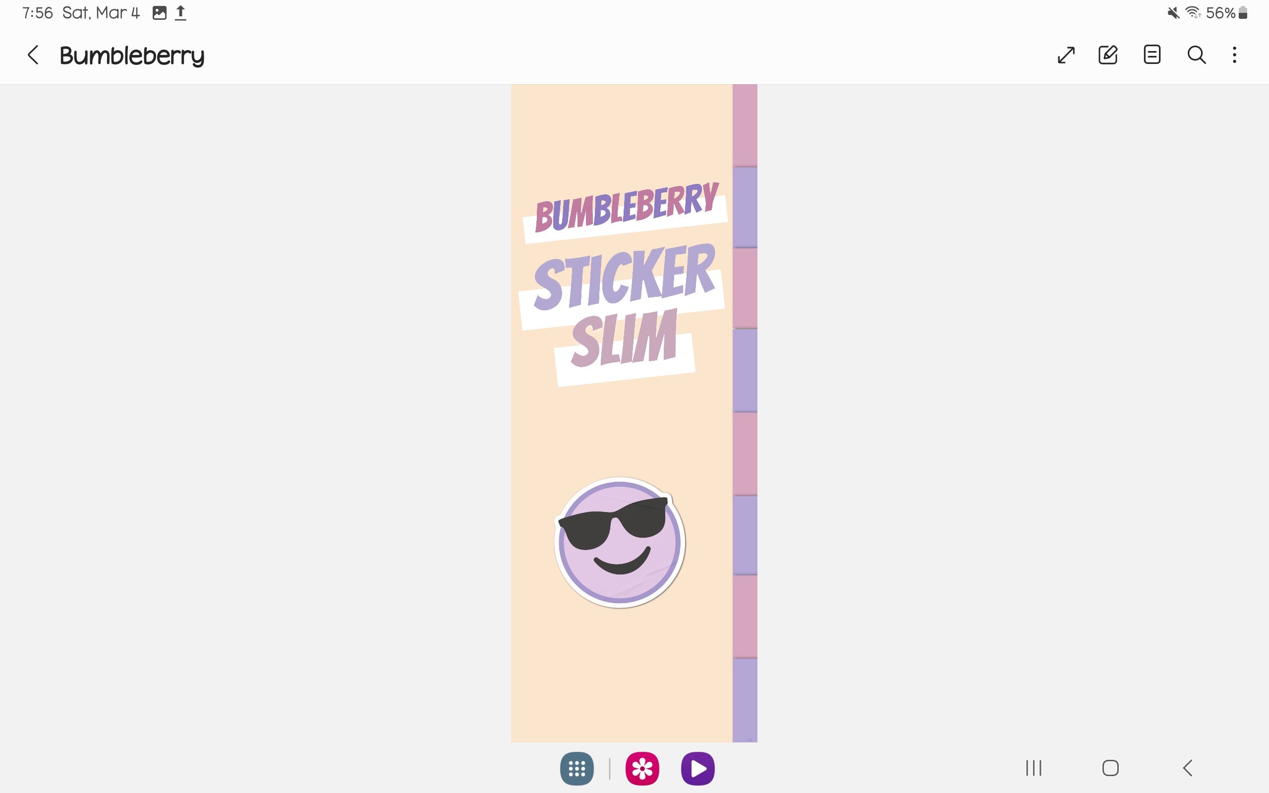 STICKER BOOK (blank) for Digital Planning | Bumbleberry Sticker Slim ...