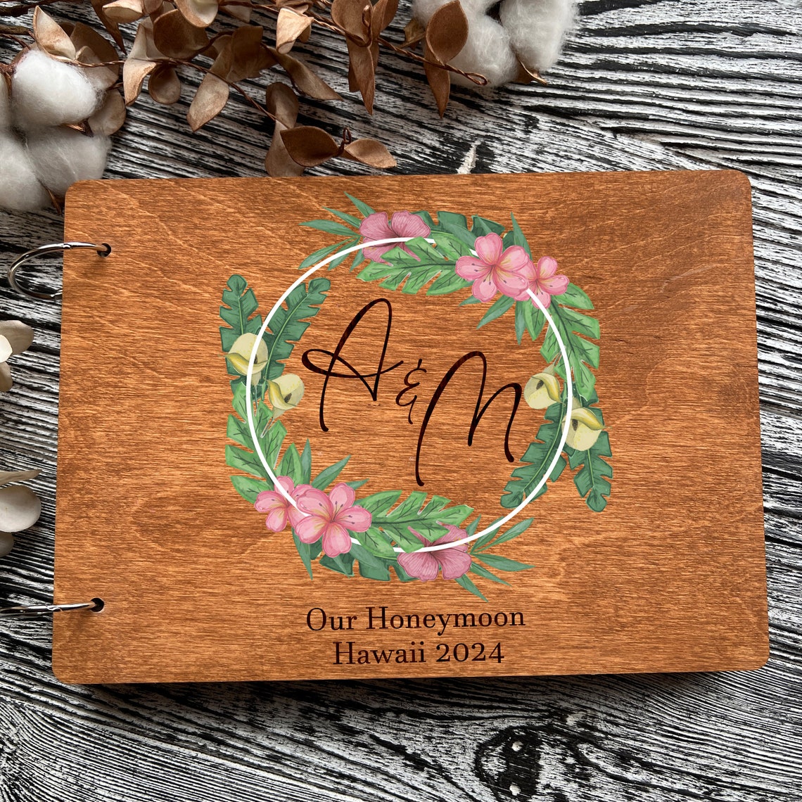 Our Honeymoon Photo Book Hawaii Vacation Memory Album Adventure ...