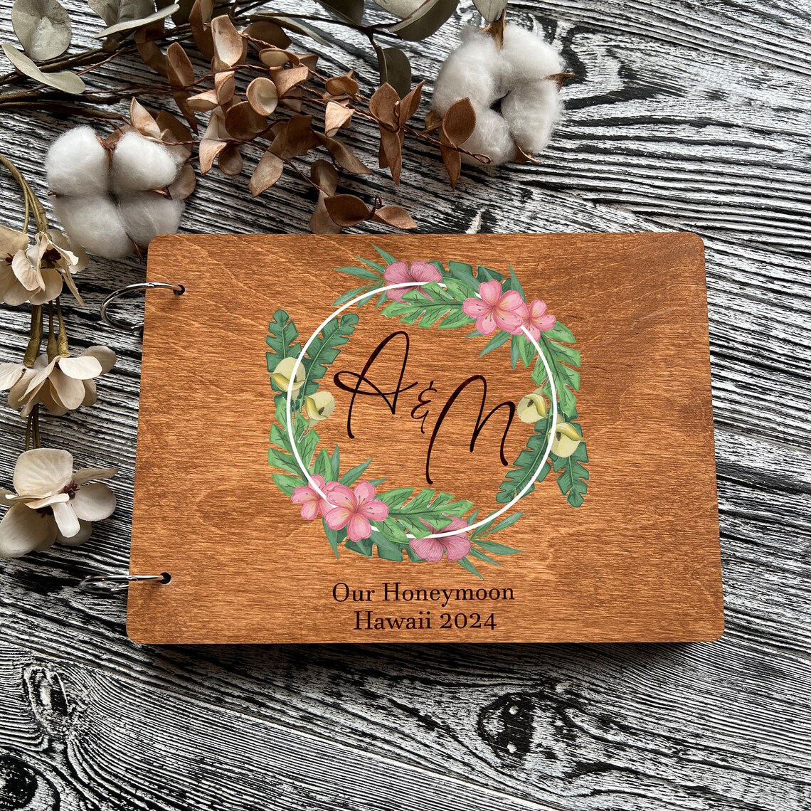 Our Honeymoon Photo Book Hawaii Vacation Memory Album Adventure ...