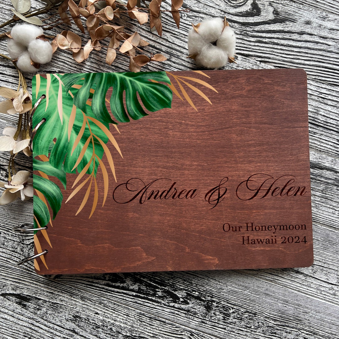 Our Honeymoon Photo Book Hawaii Vacation Memory Album Adventure ...