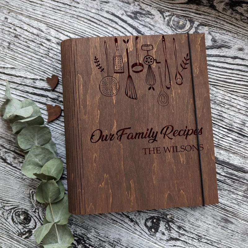 Recipe Notebook - Etsy