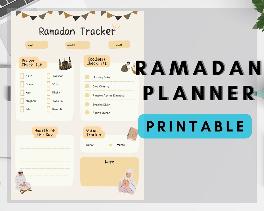 2023 Ramadan Planner, Digital Ramadan Planner, Ramadan Planner ...