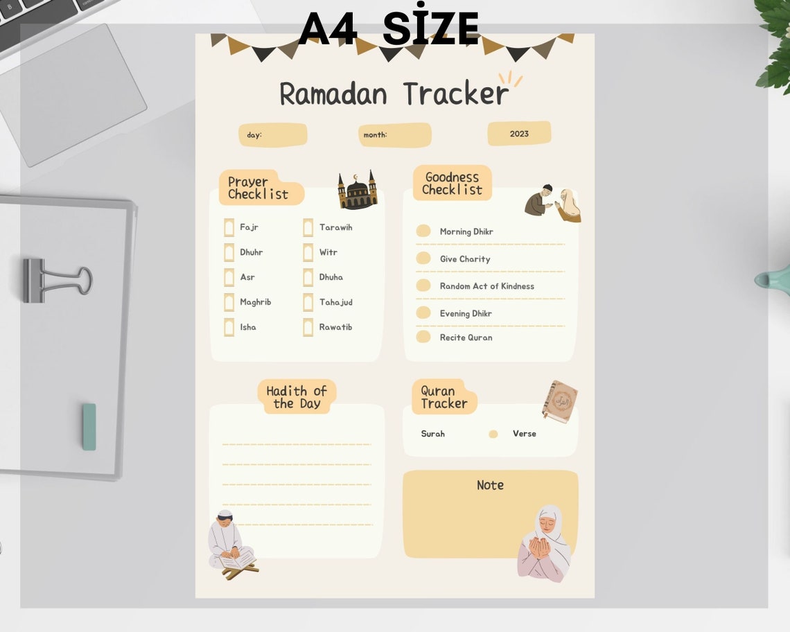 2023 Ramadan Planner, Digital Ramadan Planner, Ramadan Planner ...