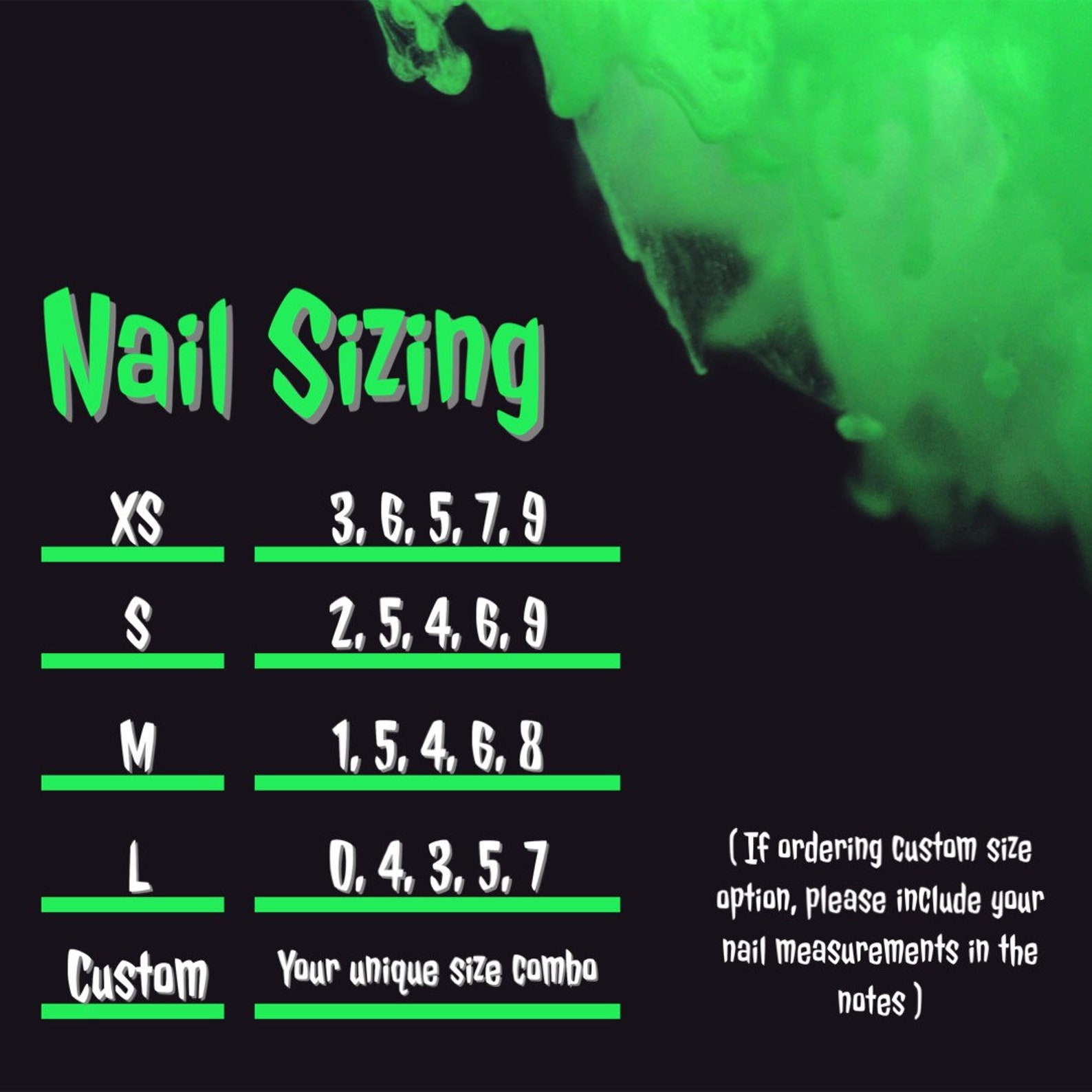 Unicorn Press on Nails Custom Shape / Size Pastel Glue on - Etsy