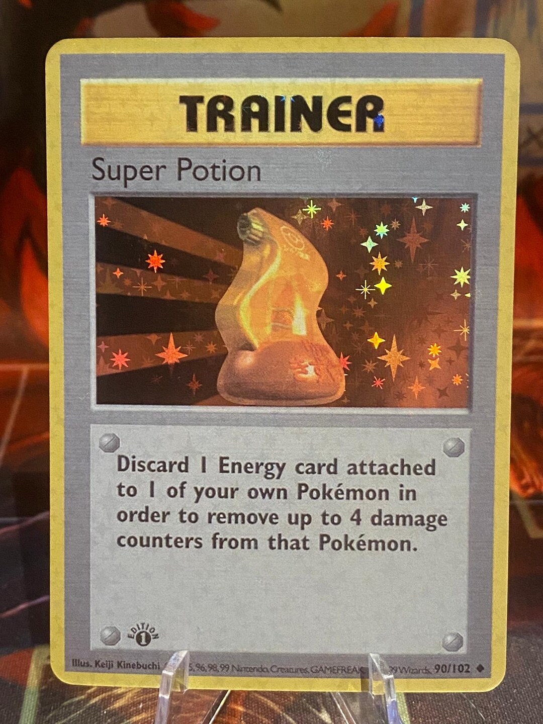 Super Potion 90/102 Jungle Fossil Base Set Pokemon Custom Card Holographic 1999 1st Edition - Etsy