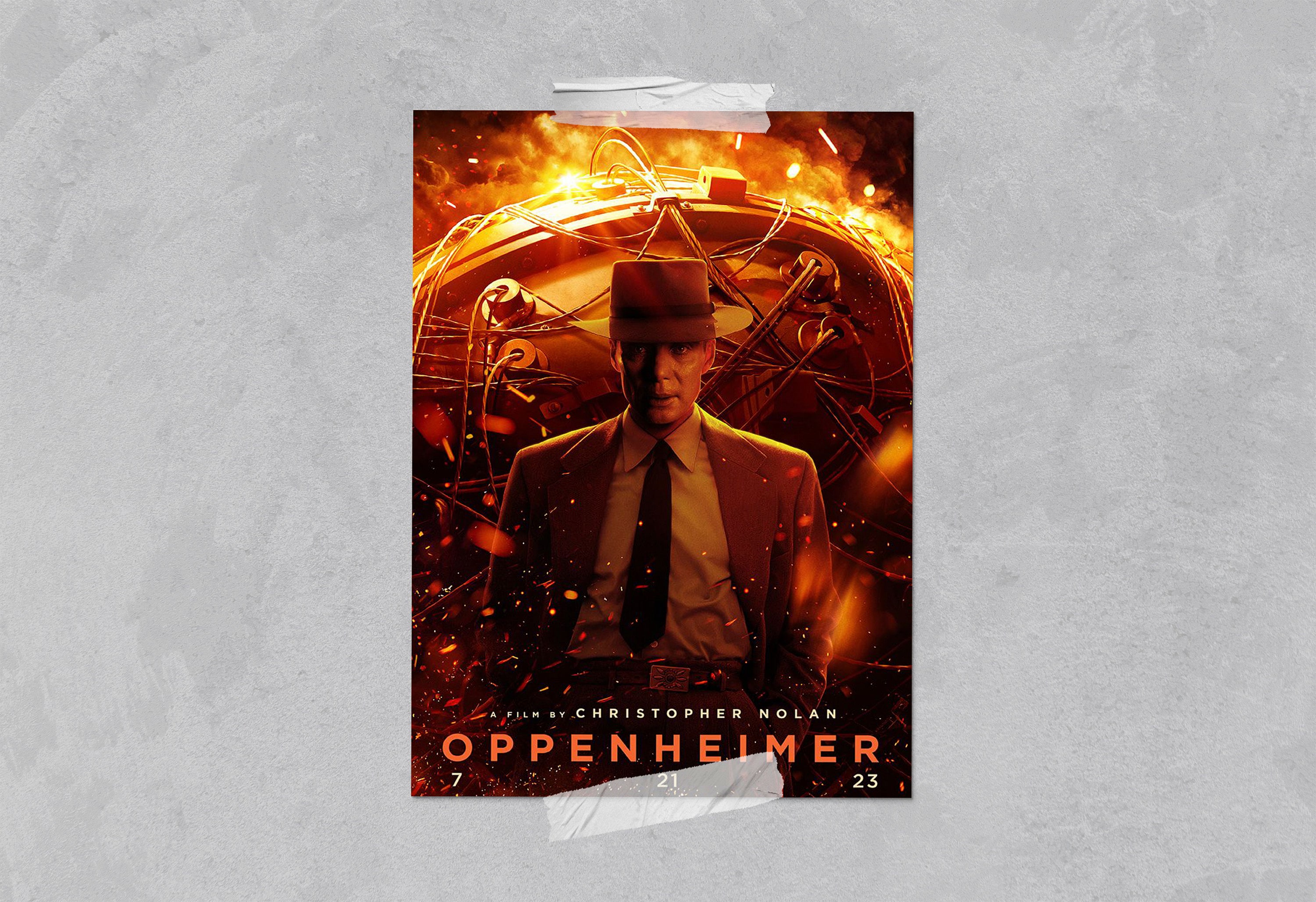 Oppenheimer Poster, Oppenheimer Movie Poster