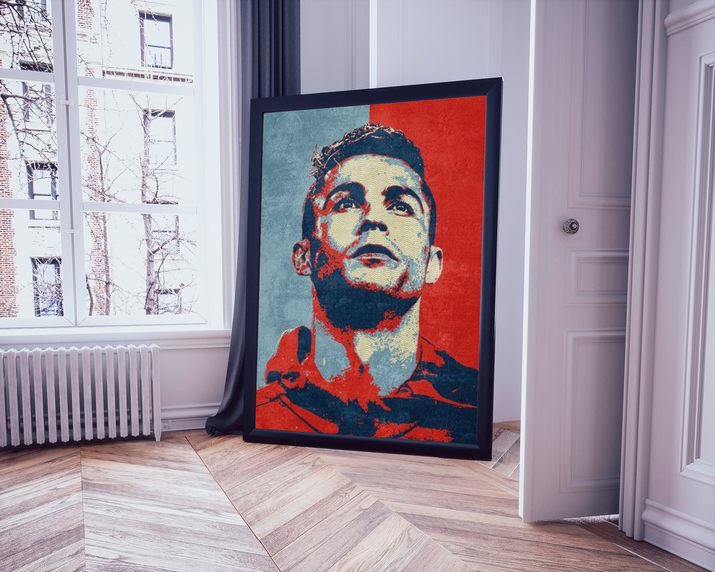 Cristiano Ronaldo, Cristiano Ronaldo Poster, CR7 Poster , Wall Art ...