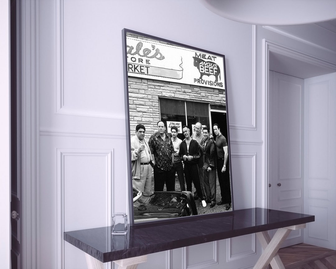 The Sopranos Tv Show Poster, Tv Show Print, Tv Series Gifts, Gangster ...