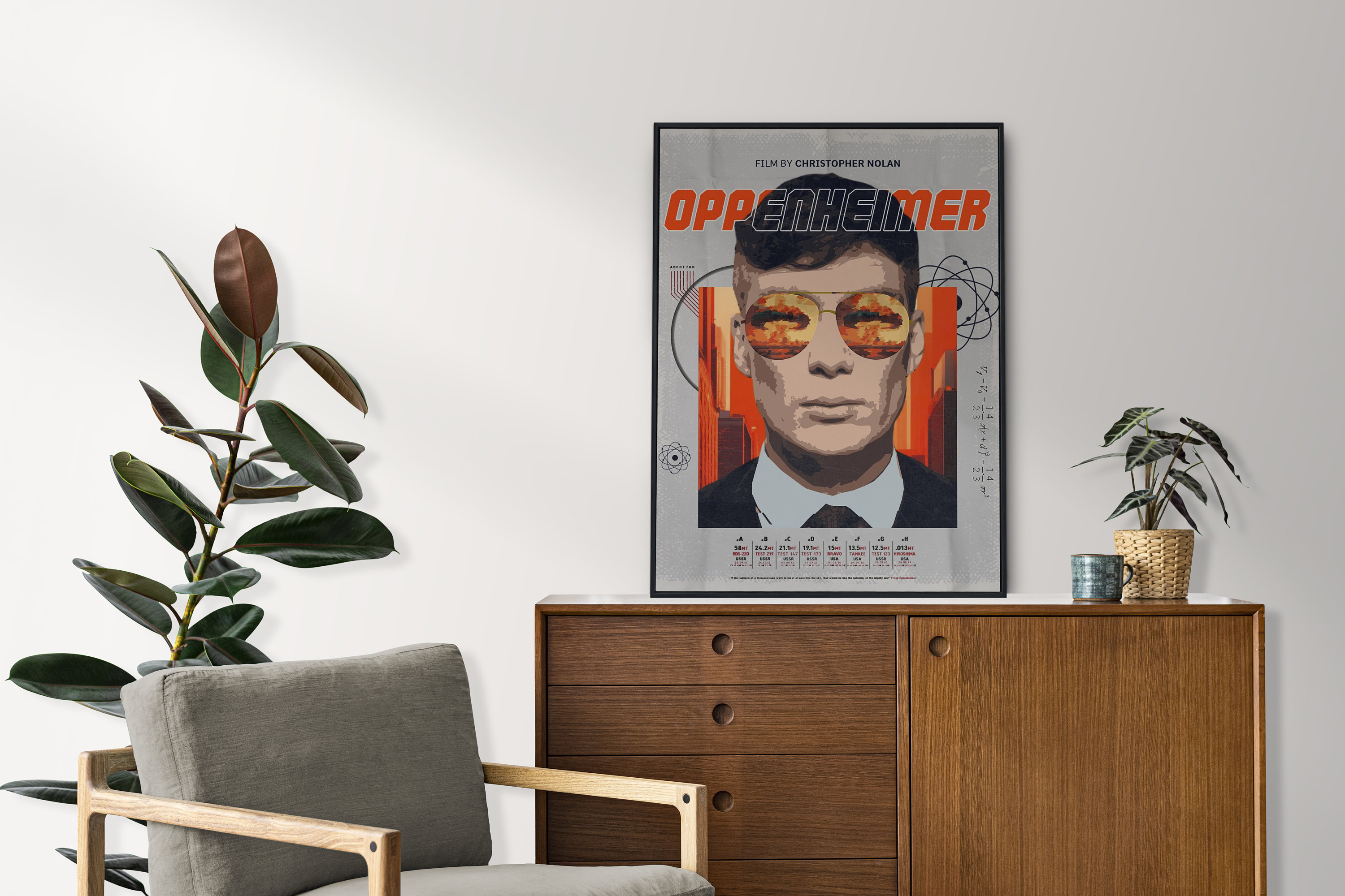 Oppenheimer Poster, Oppenheimer Movie Poster
