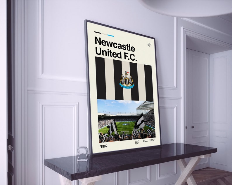 St James Park Stadium Poster, Newcastle United Poster, Soccer Fans ...