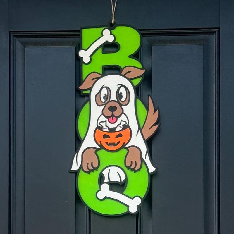 Halloween Boo Sign - Etsy