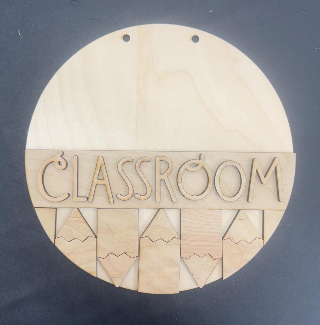 DIY Custom Wood Cutout, Classroom Decoration, Art Teacher Gift, Home ...