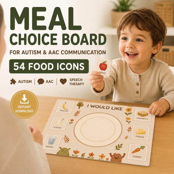 Pecs Cards for Eating - Etsy