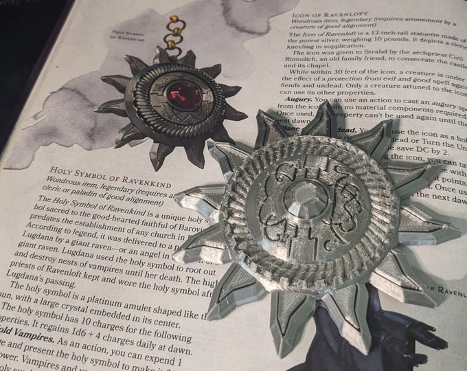 Holy Symbol of Ravenkind - Etsy