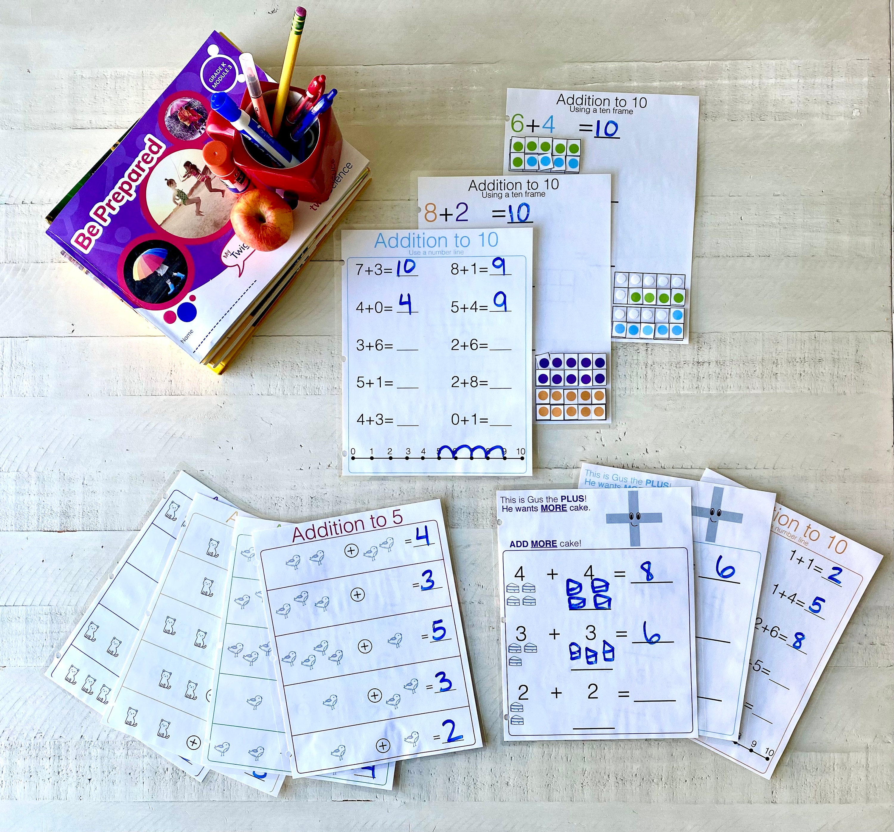 Kindergarten Packet | Addition/subtraction | Early Learning | Traceable ...