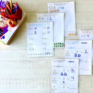 Kindergarten Packet | Addition/subtraction | Early Learning | Traceable ...