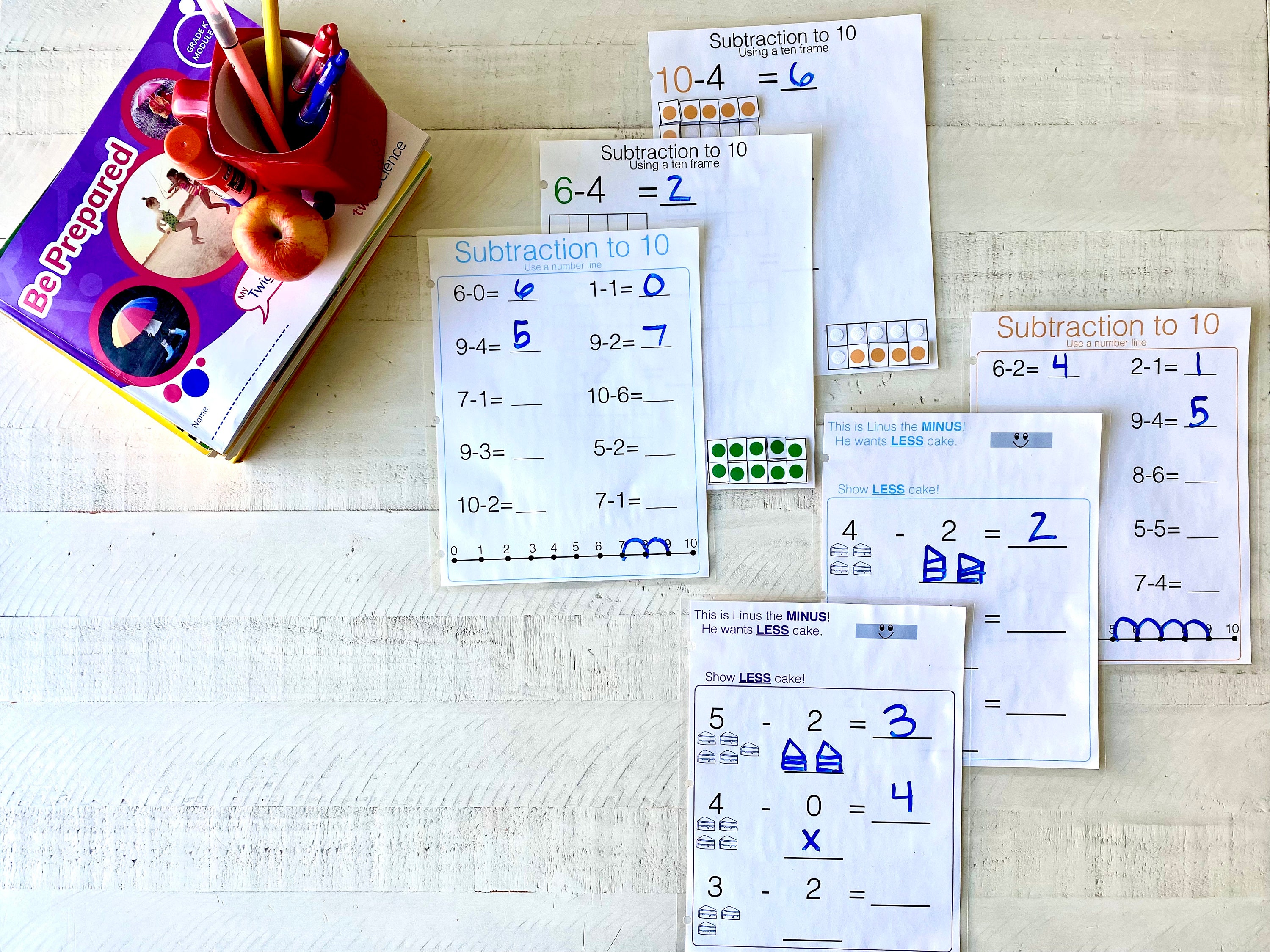 Kindergarten Packet | Addition/subtraction | Early Learning | Traceable ...