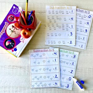 Kindergarten Packet | Addition/subtraction | Early Learning | Traceable ...