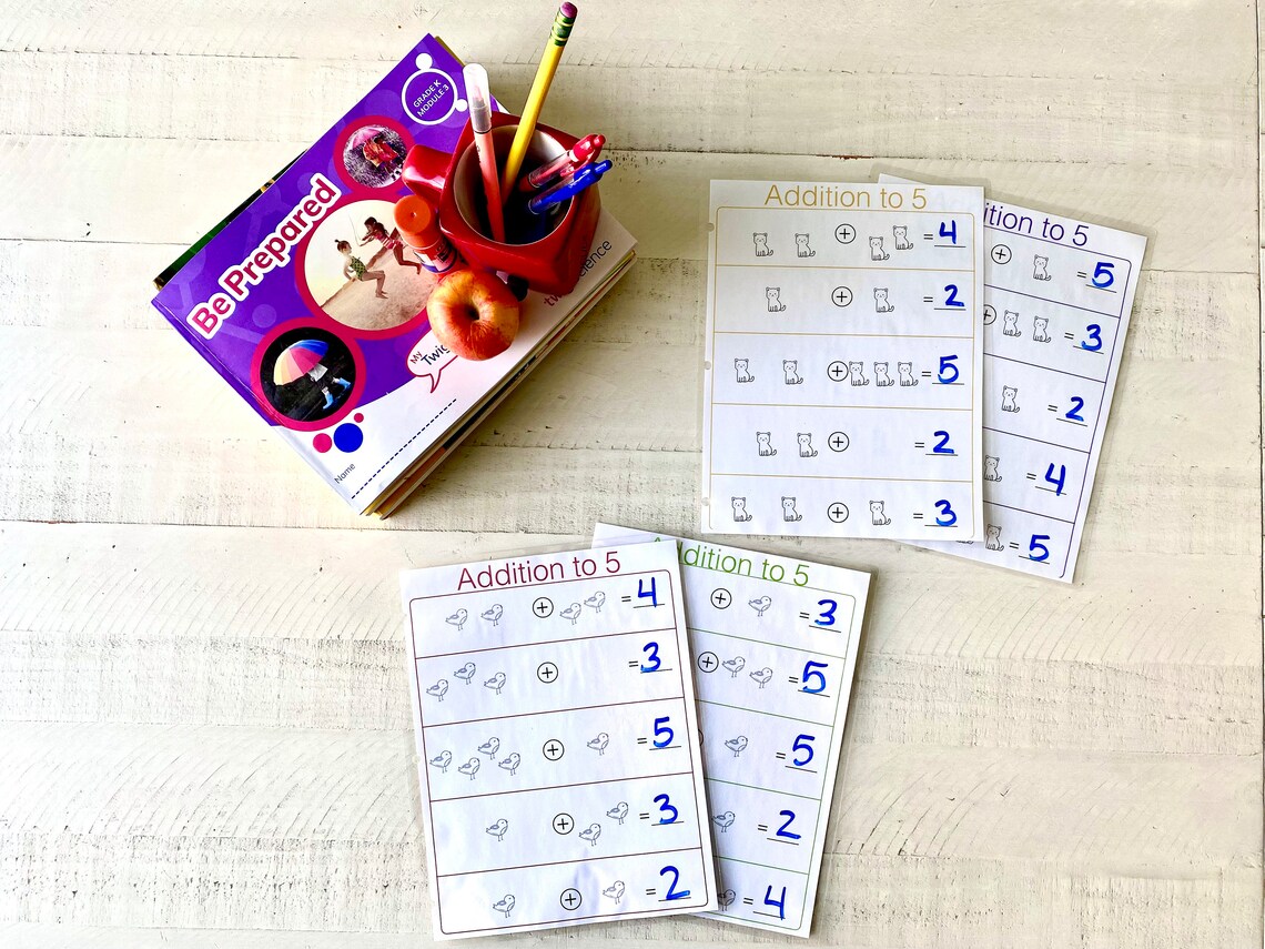 Kindergarten Packet | Addition/subtraction | Early Learning | Traceable ...