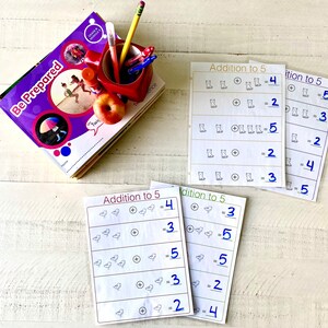 Kindergarten Packet | Addition/subtraction | Early Learning | Traceable ...