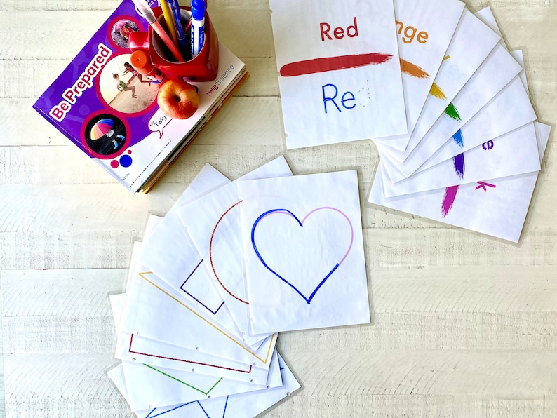 Kindergarten Packet | Shapes and Colors | Early Learning | Traceable ...