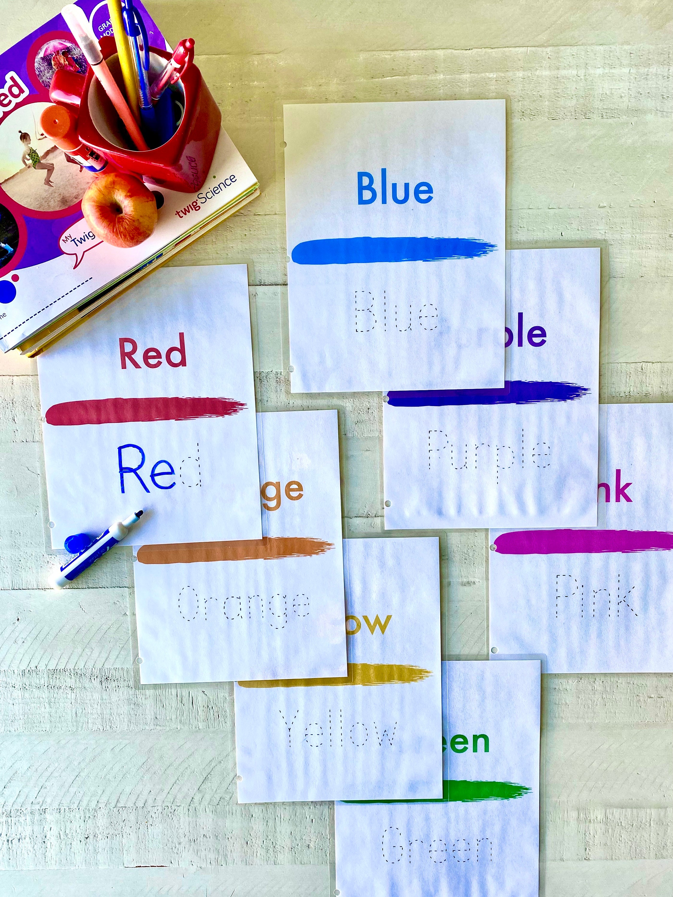 Kindergarten Packet | Shapes and Colors | Early Learning | Traceable ...