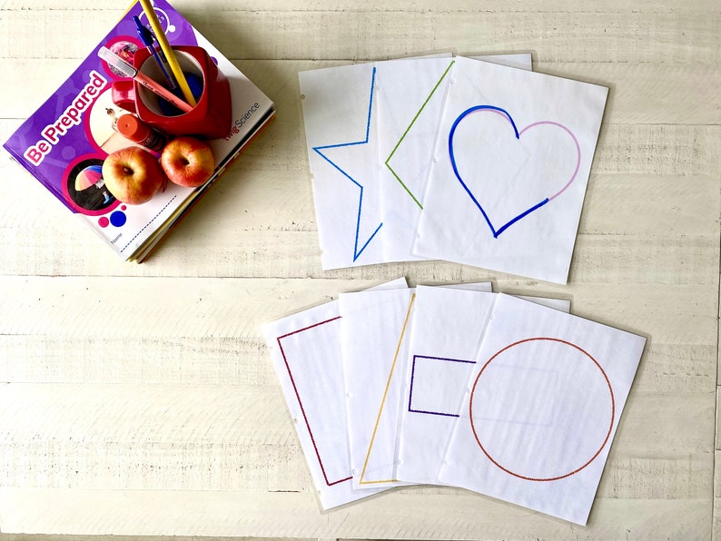 Kindergarten Basic Learning Binder | Worksheets | Busy Book | Kinder ...