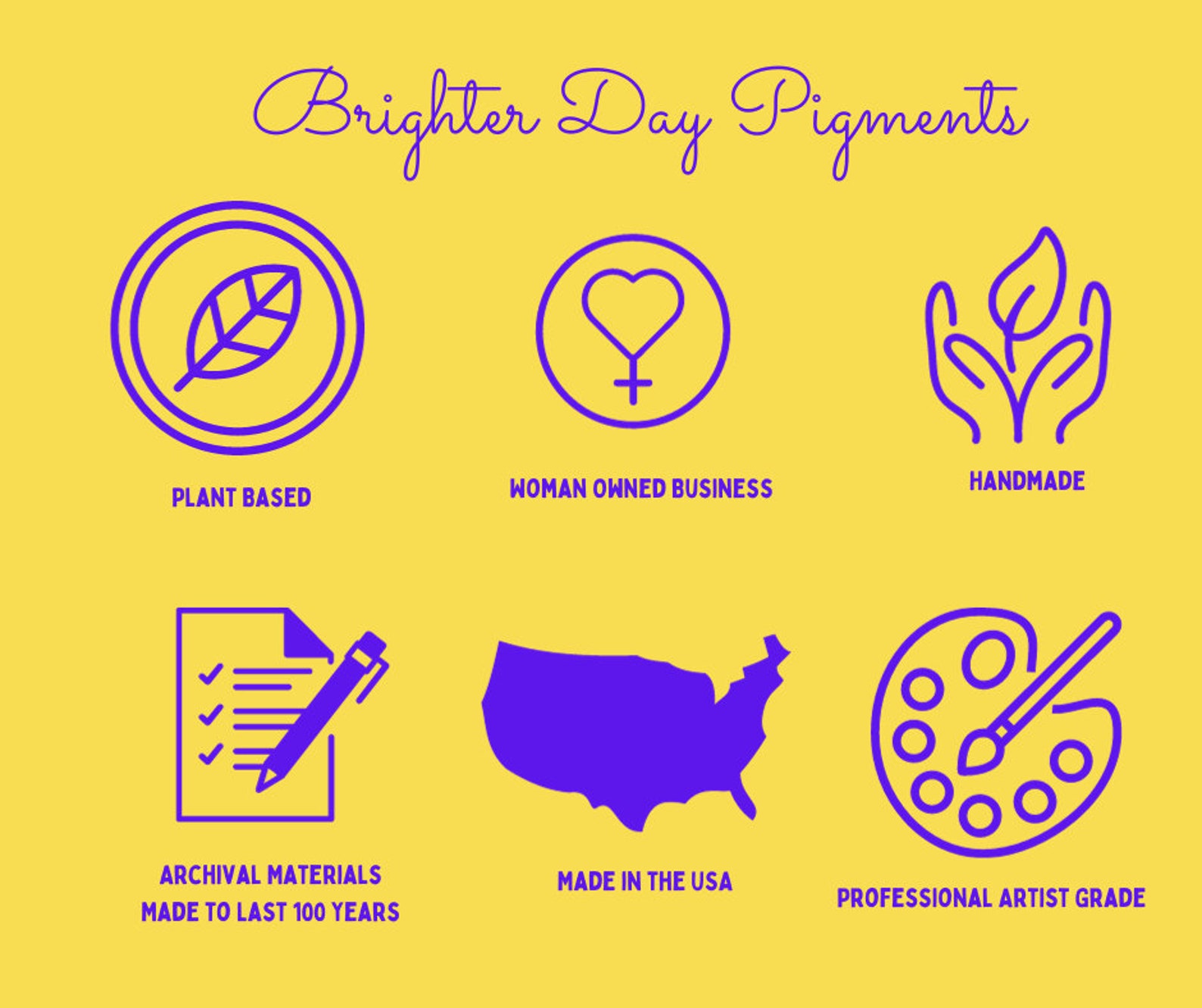 Interference Violet Watercolor Full Pan – Handmade Iridescent Artist Paint Shifting Violet ...