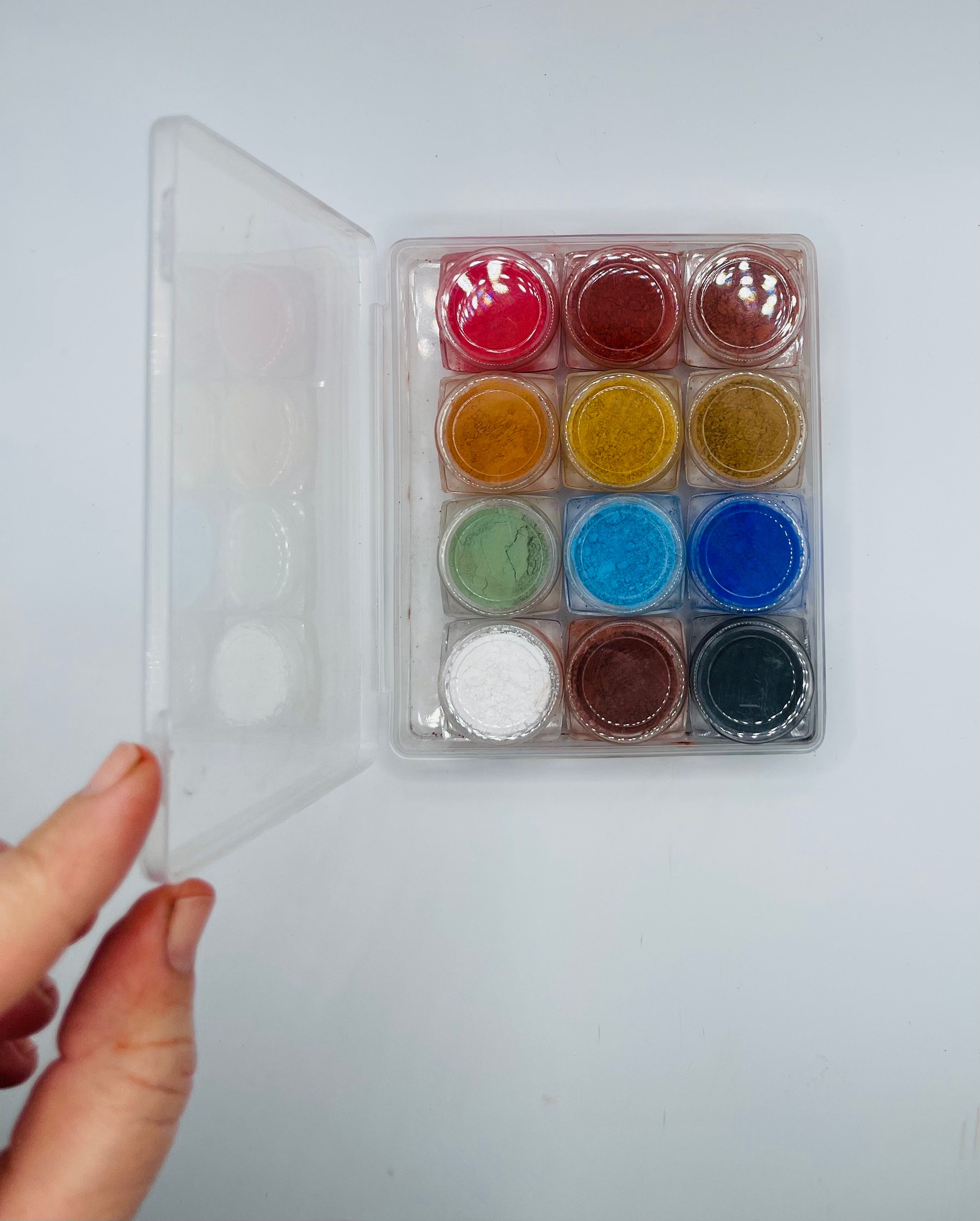 ICONOGRAPHY PIGMENT SET of 12, Beginners Set of 5 Gram Historic Dry ...