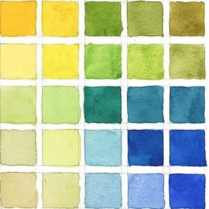 COLOR MIXING Modern Art Lesson Plans for Art Class, Homeschool or ...