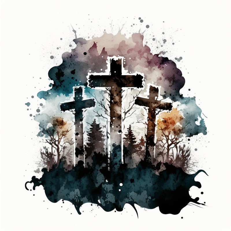 Three Crosses - Etsy