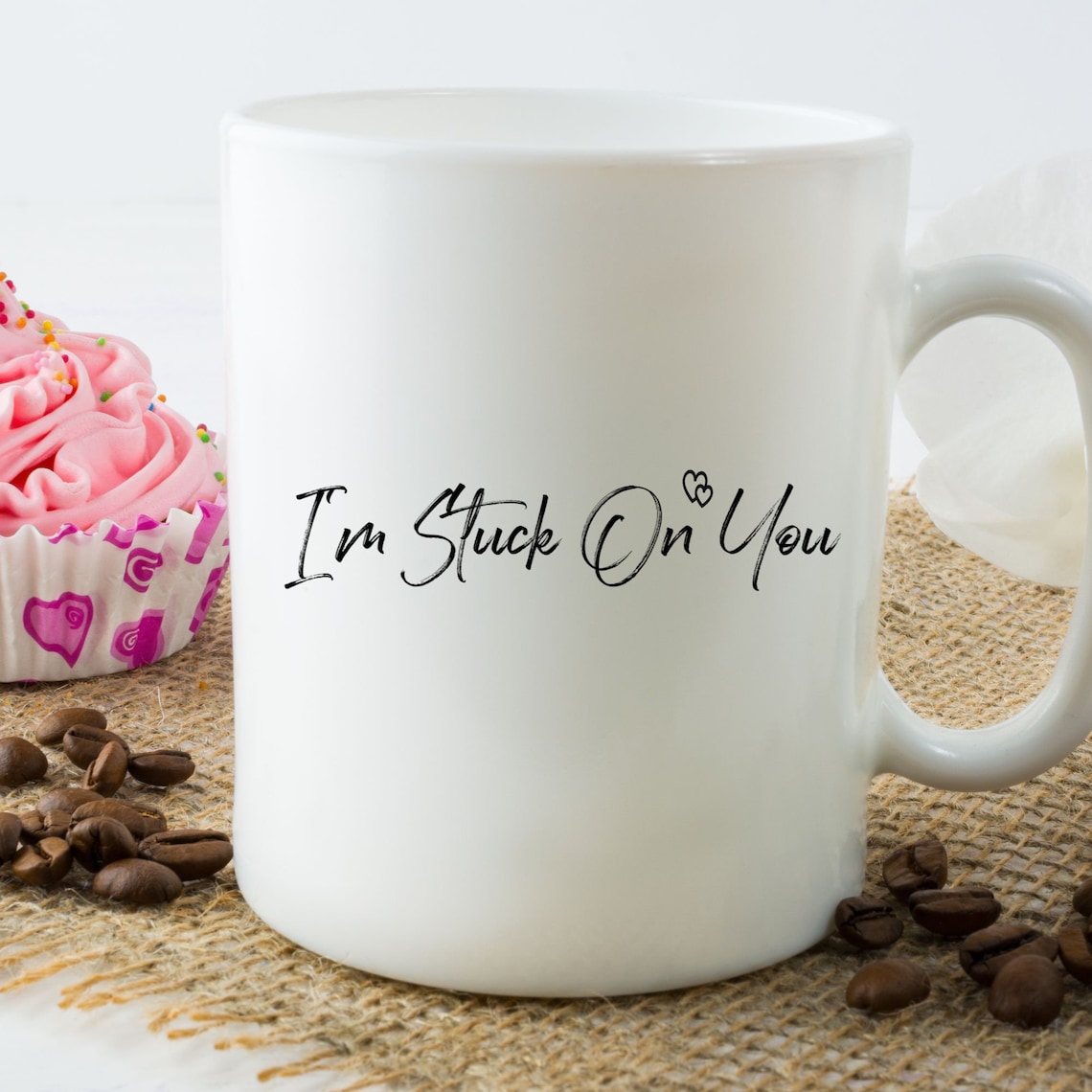 I'm Stuck on You Printable Phrase Art. Valentine's Day Digital Print ...