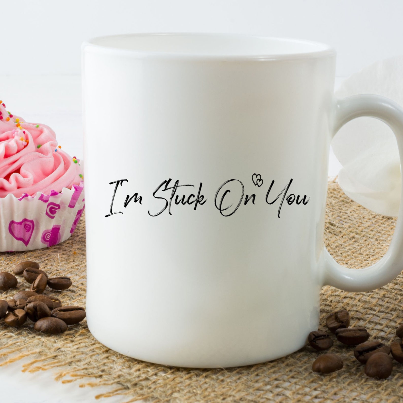 I'm Stuck on You Printable Phrase Art. Valentine's Day Digital Print ...