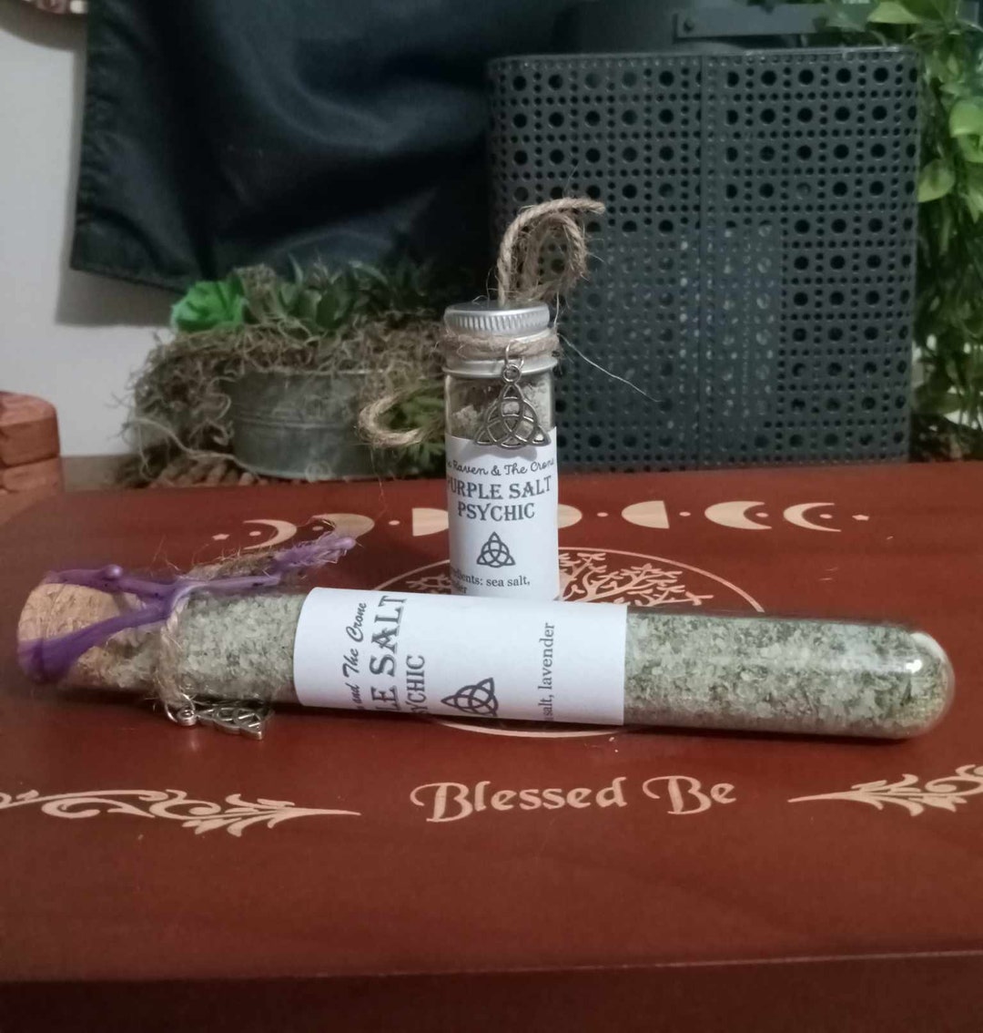 Purple Salt, Ritual Salt, Witches Salt, Psychic Abilities - Etsy