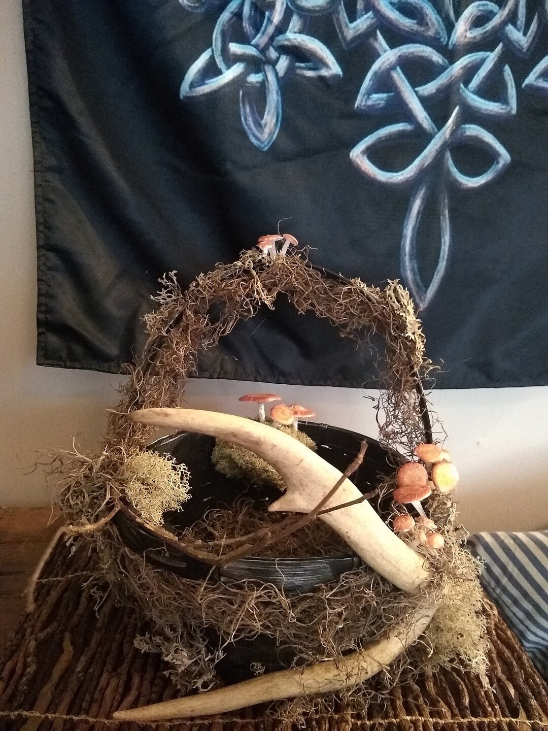 Magical Basket With Deer Bone - Etsy