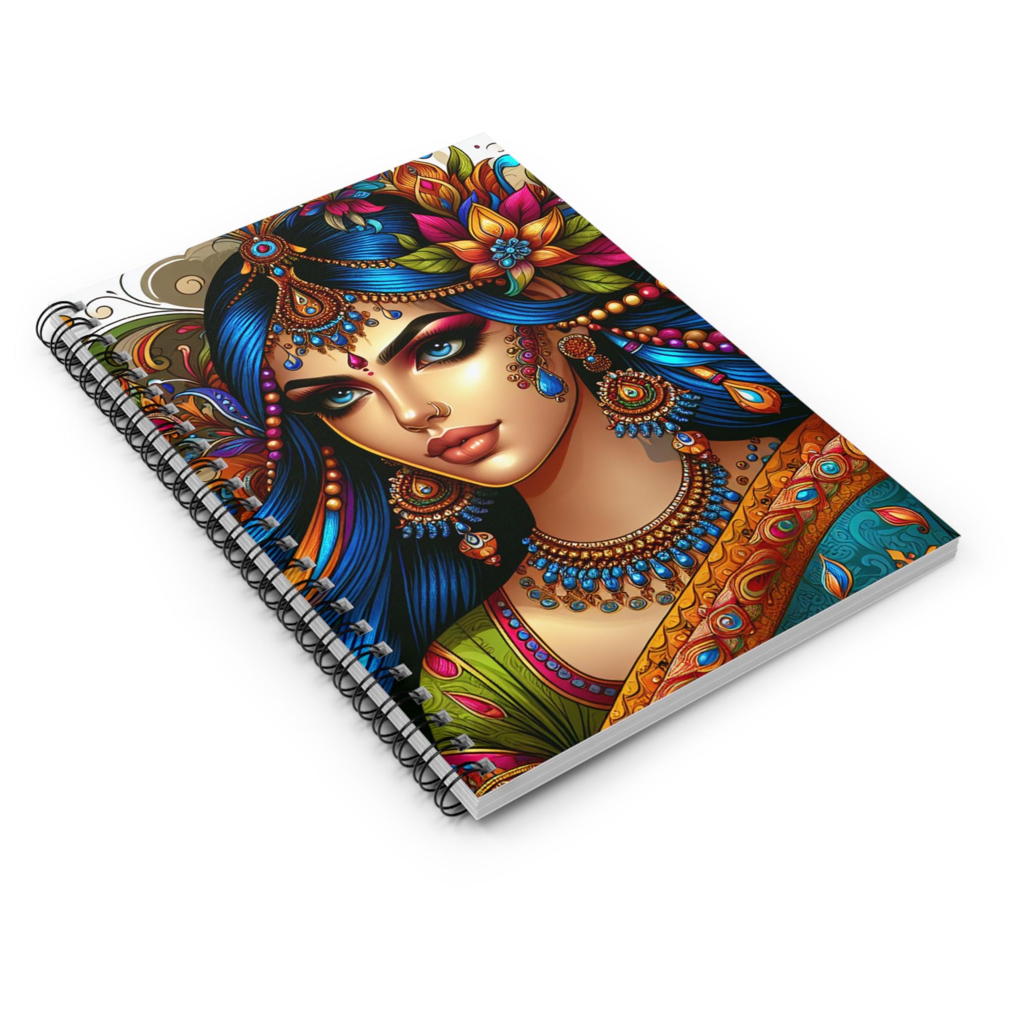 Queen Notebook, Indian Queen Notebook, Indian Woman Notebook, Beautiful ...